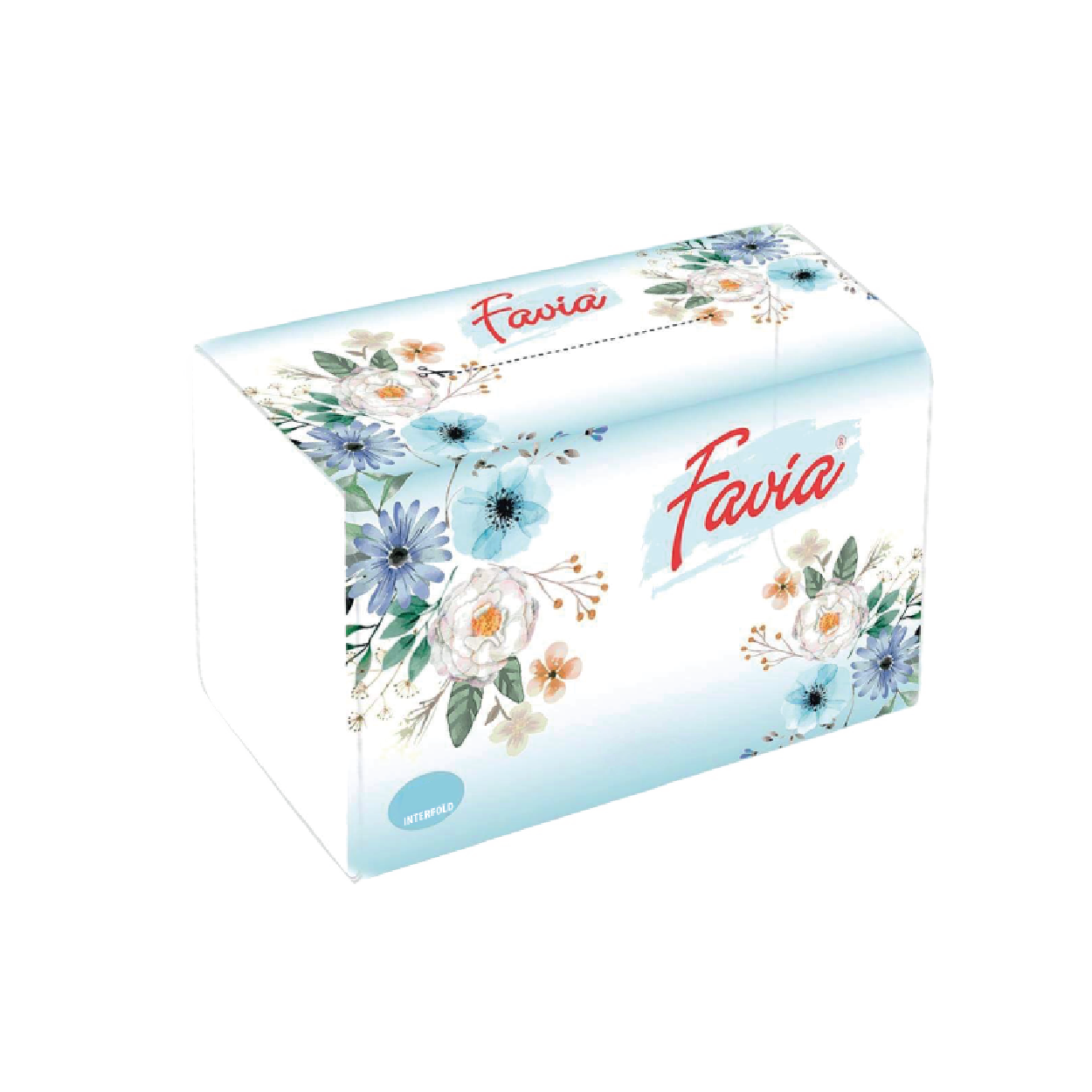 Pure & Soft Tissue Interfold 140g - Favia Group Company